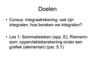 Integraalrekening 1415 1 1 | PPT