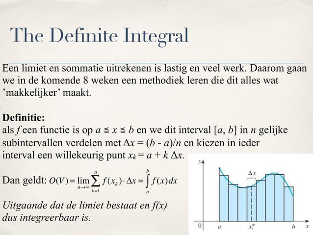 Integraalrekening 1 les 1 | PPT