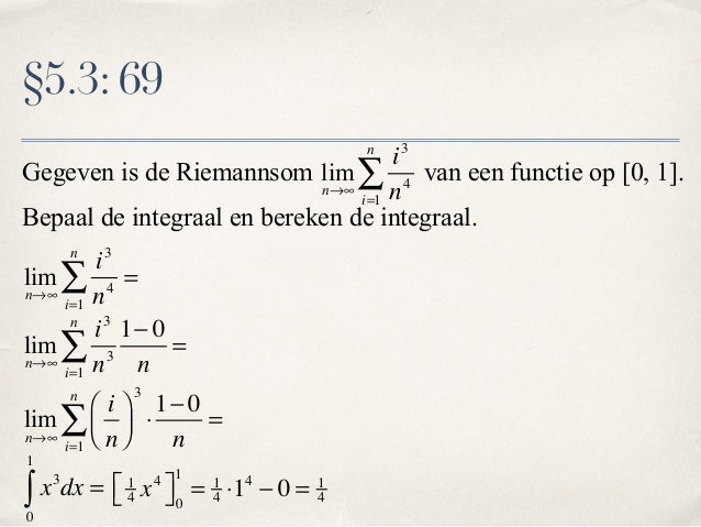 Integraalrekening 1 les 3