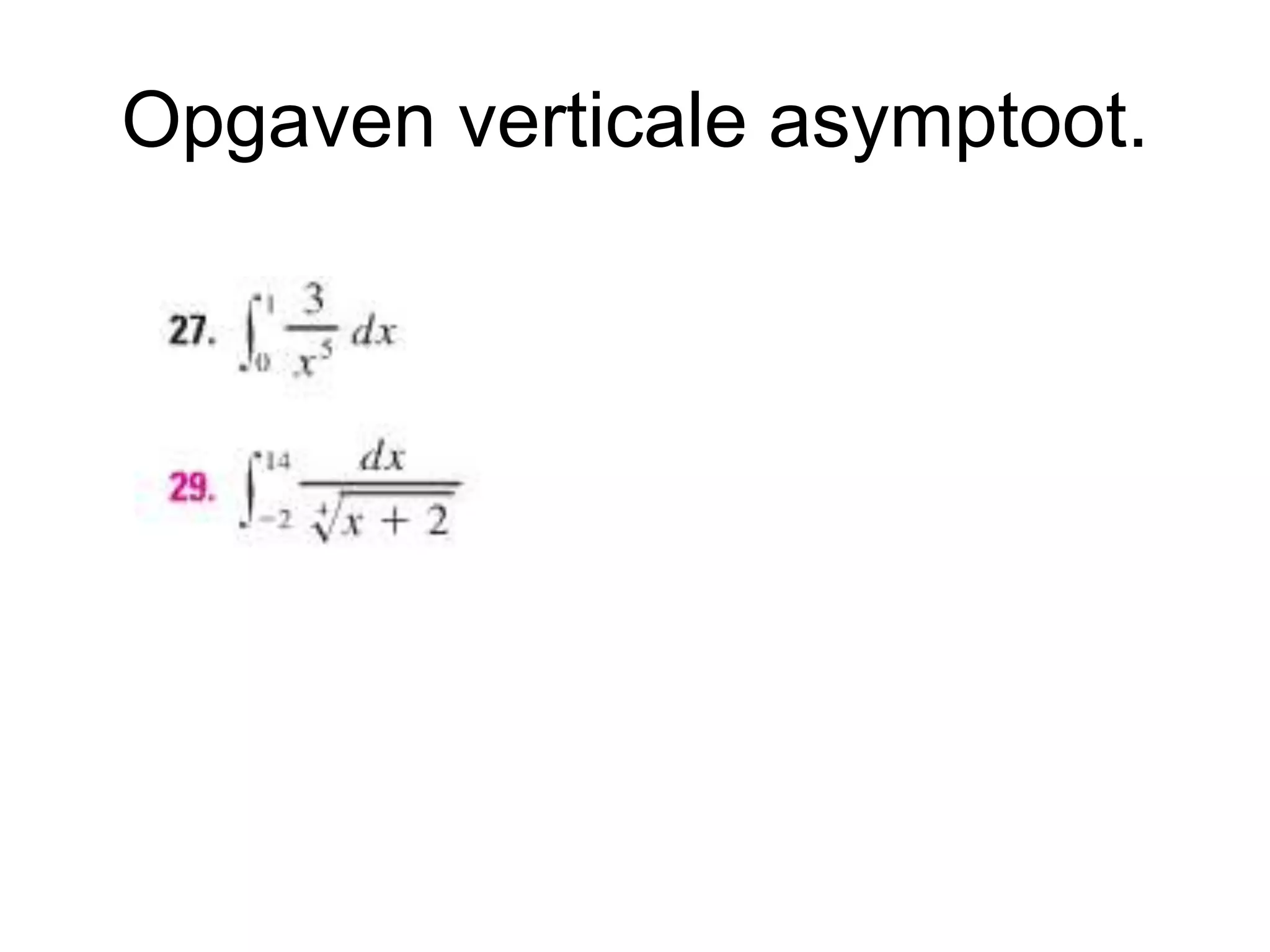 Integraalrekening 2 les 5 dt gv alst | PPT