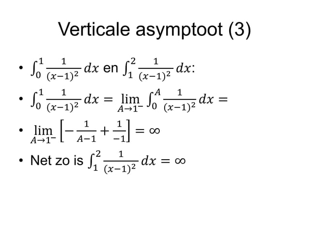 Integraalrekening 2 les 5 dt gv alst | PPT