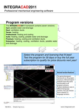 IntegraCAD 2011 - HVAC calculation and drawing software | PDF