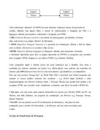Telematica, tipos de telematica , Autenticacao, Redes virtuais privadas ...