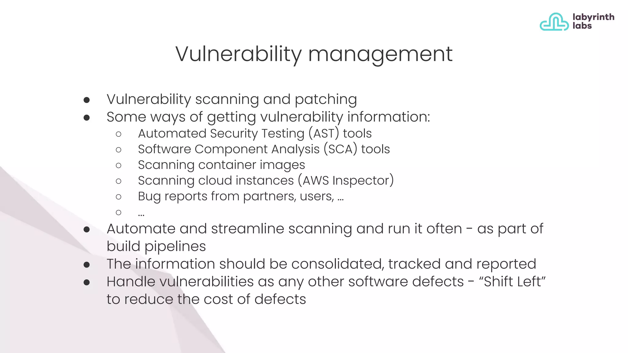 Integracia security do ci cd pipelines | PDF