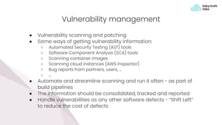 Integracia security do ci cd pipelines | PDF