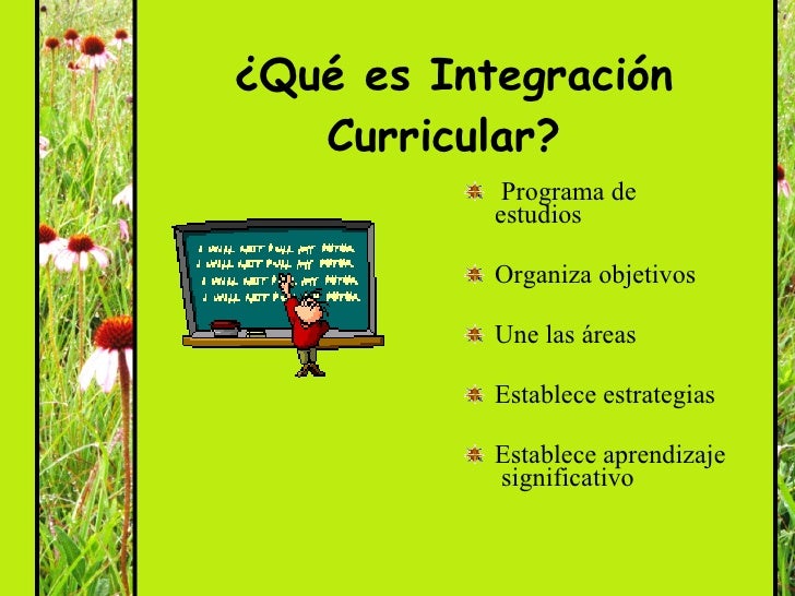 Integracion curricular educ 526