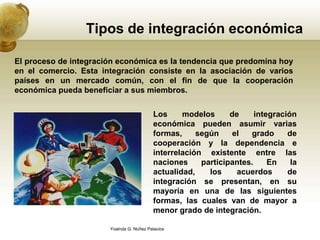 Proceso de integración económica y sus fases | PPT