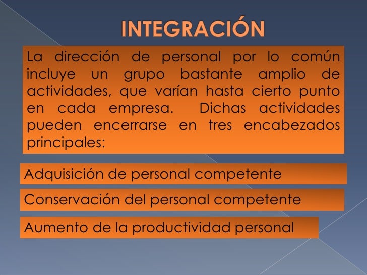 Integracion