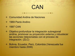 Integracion latinoamericana | PPTX