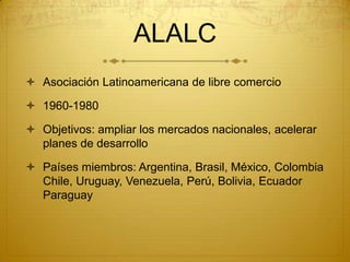 Integracion latinoamericana | PPTX