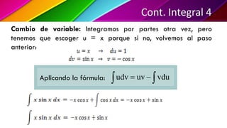 Método de Integración por partes | PDF