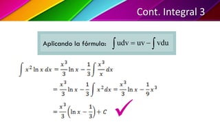Método de Integración por partes | PDF
