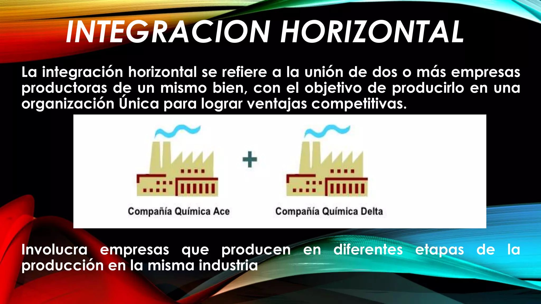 Integración vertical y horizontal | PPTX