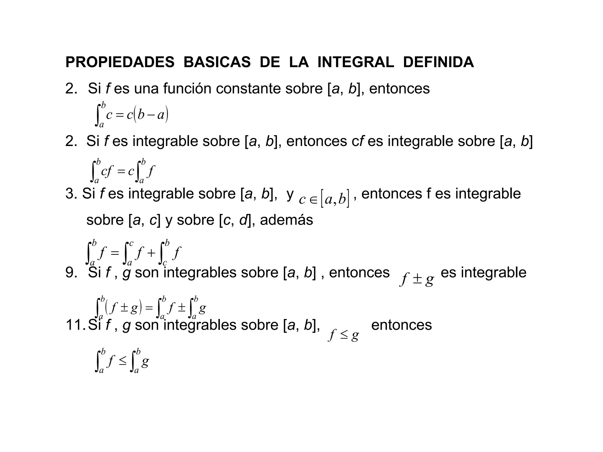 La Integral Definida | PPT