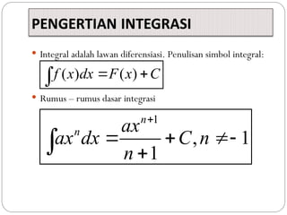 Integral 2. m jnbnnmbmnbmnbmnbmbnbnbn ppt | PPT