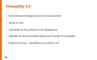 Integral Ad Science Viewability Presentation | PPTX | Browsers | Computer Software and Applications
