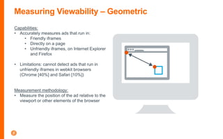 Integral Ad Science Viewability Presentation | PPTX | Browsers ...