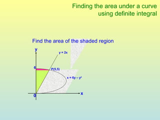 Integral (area) | PPT