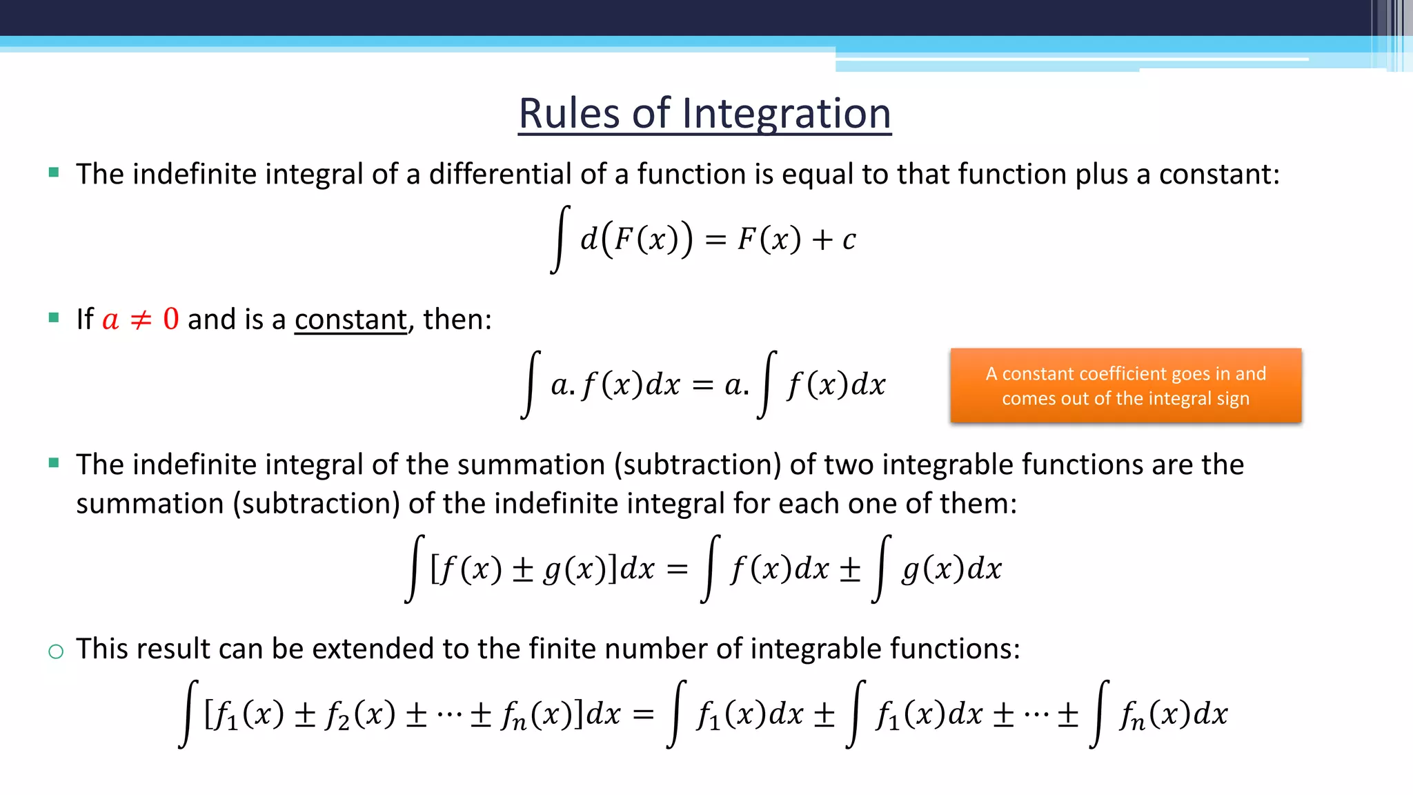 Integral calculus | PDF