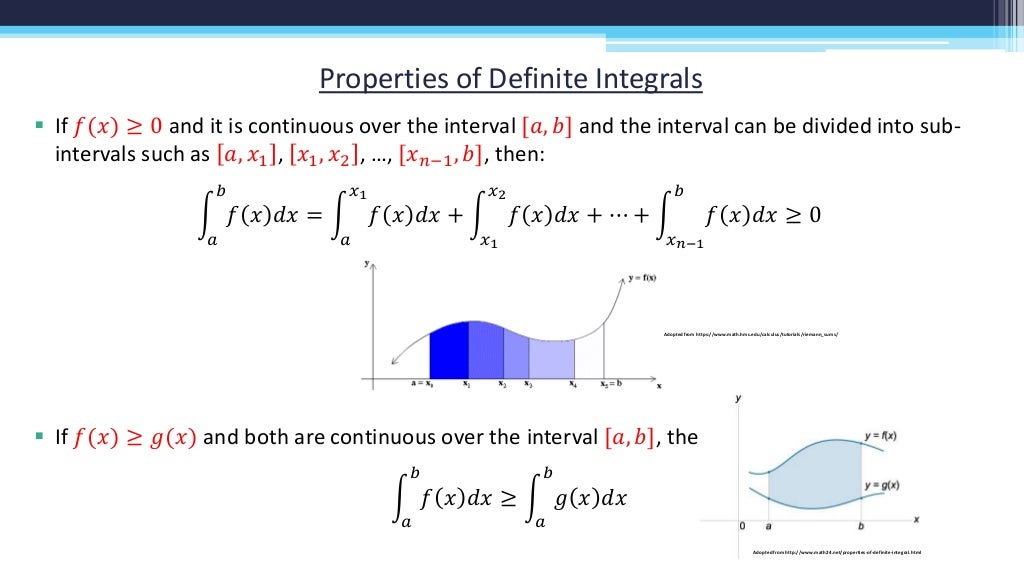 Integral calculus