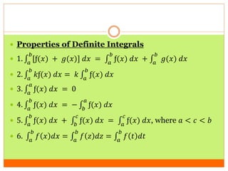 Integral calculus | PPTX