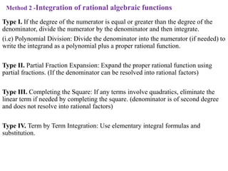 Integral calculus | PPTX