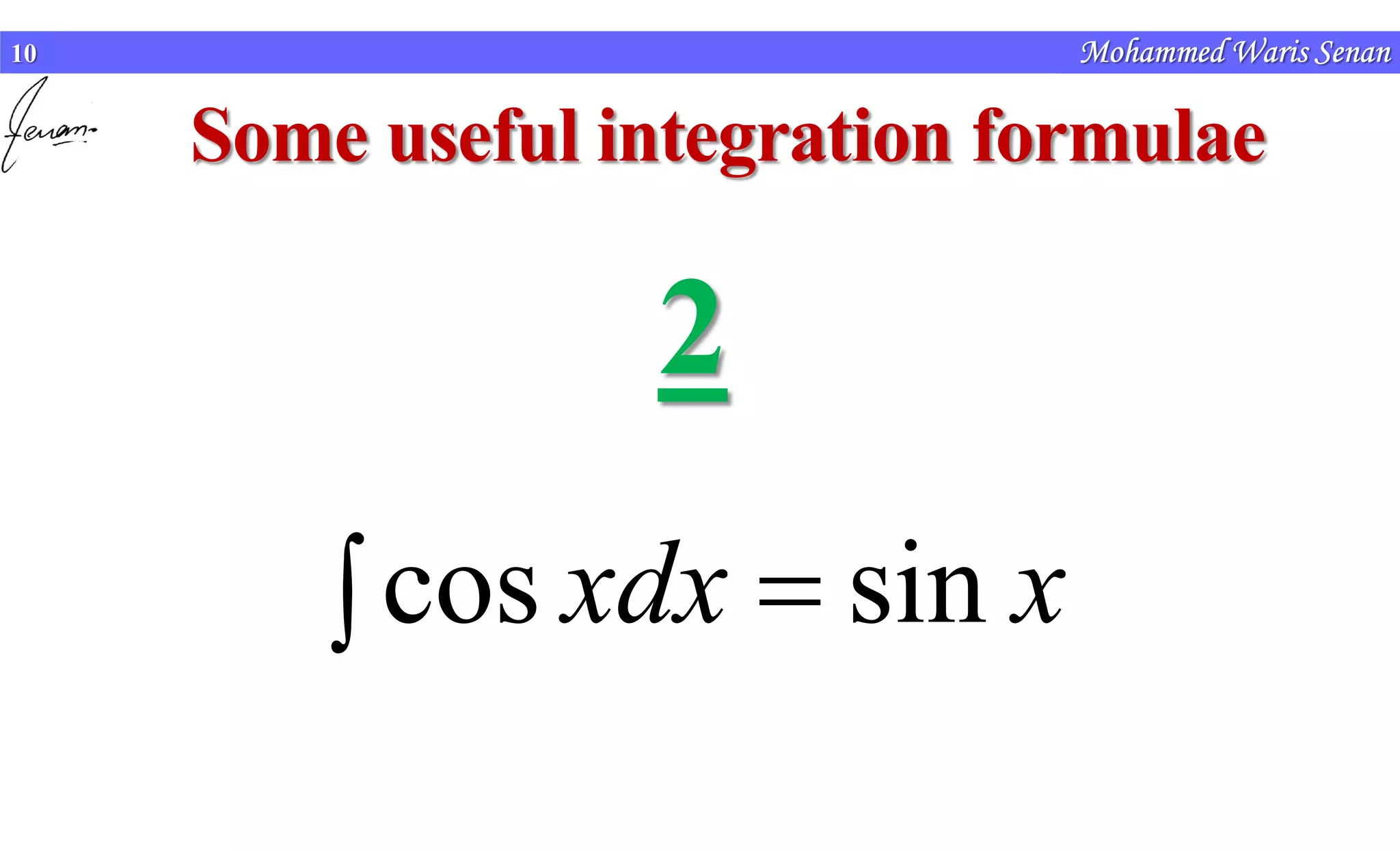 Introduction to Integral calculus | PDF
