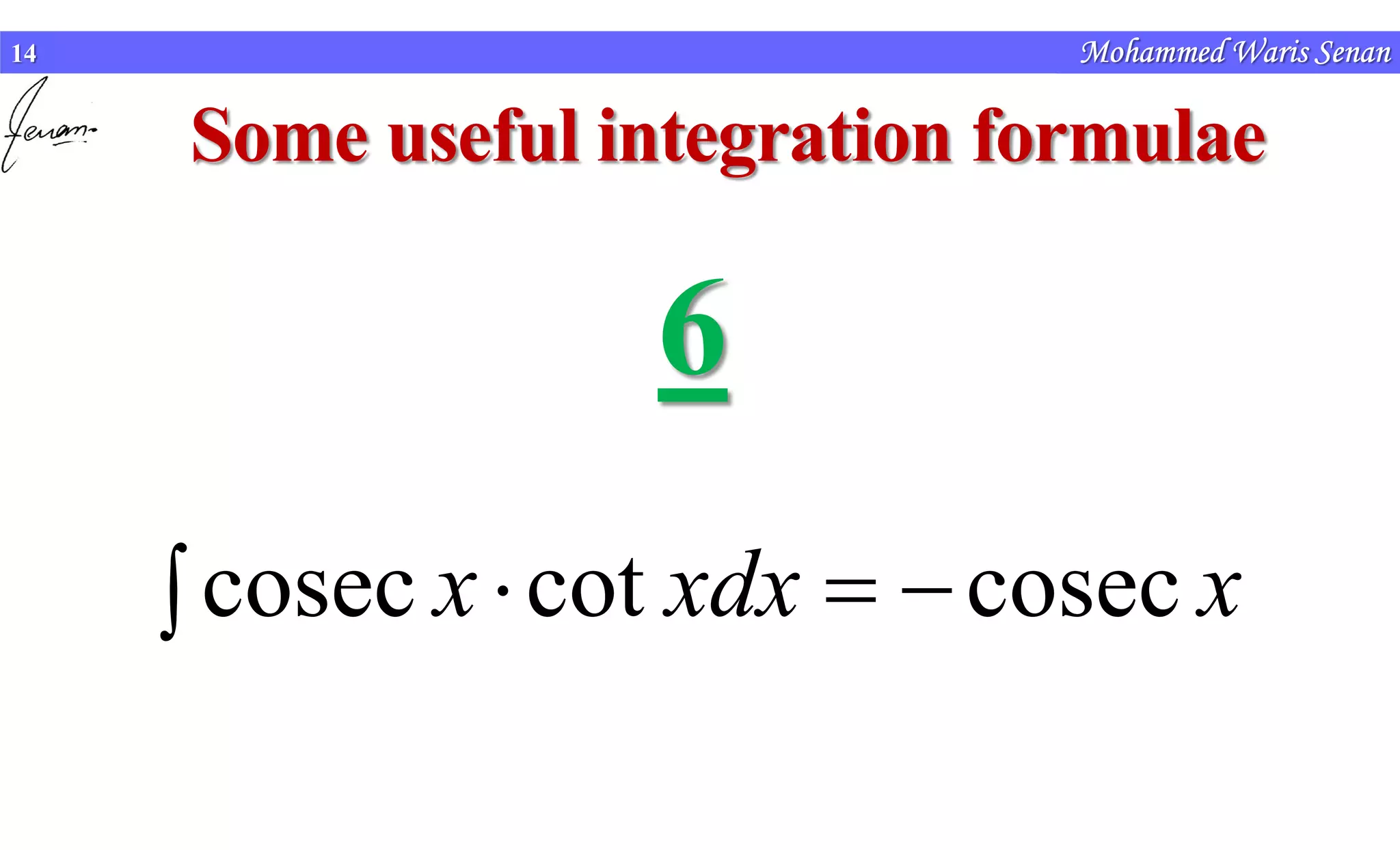 Introduction to Integral calculus | PDF
