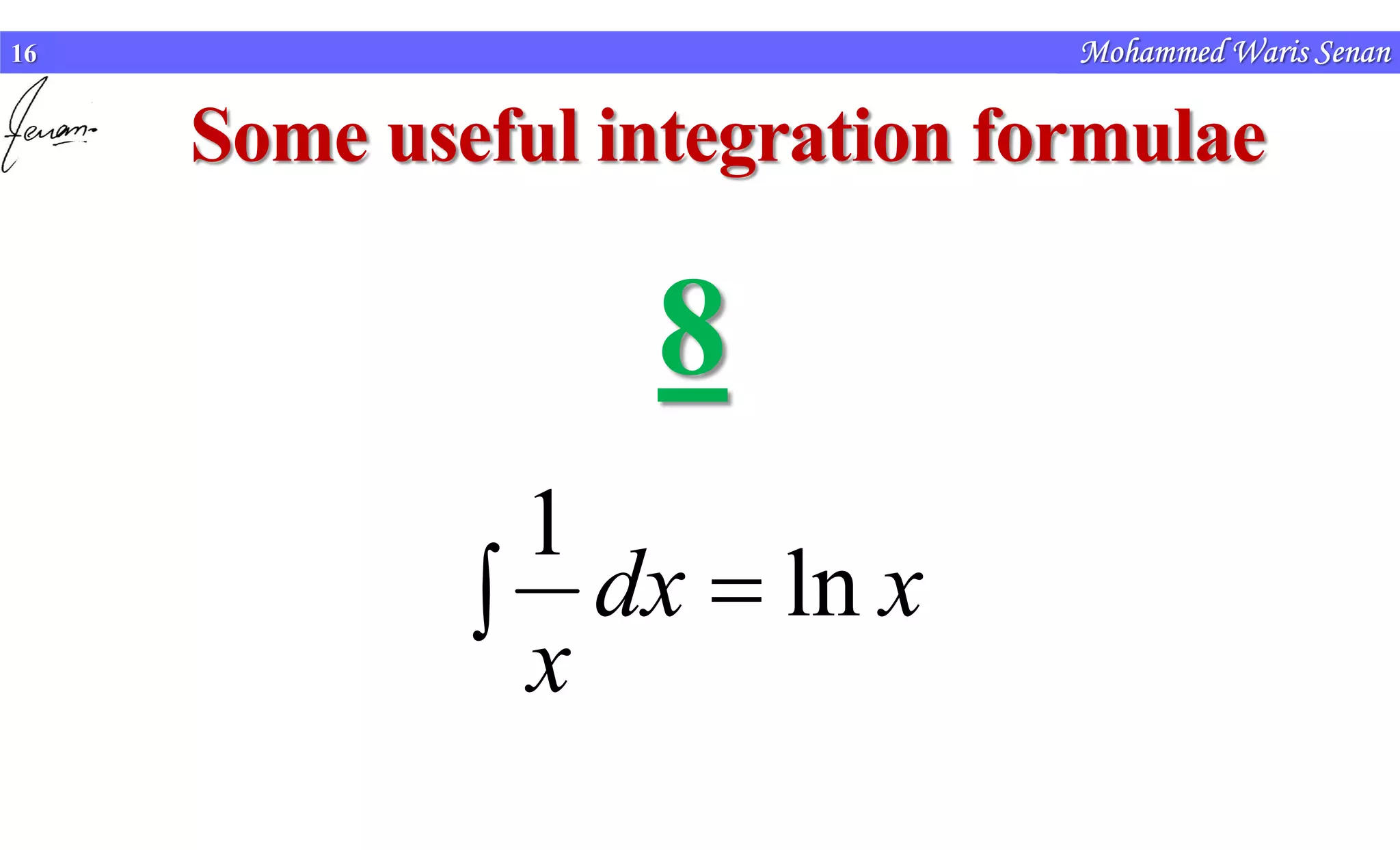 Introduction to Integral calculus | PDF