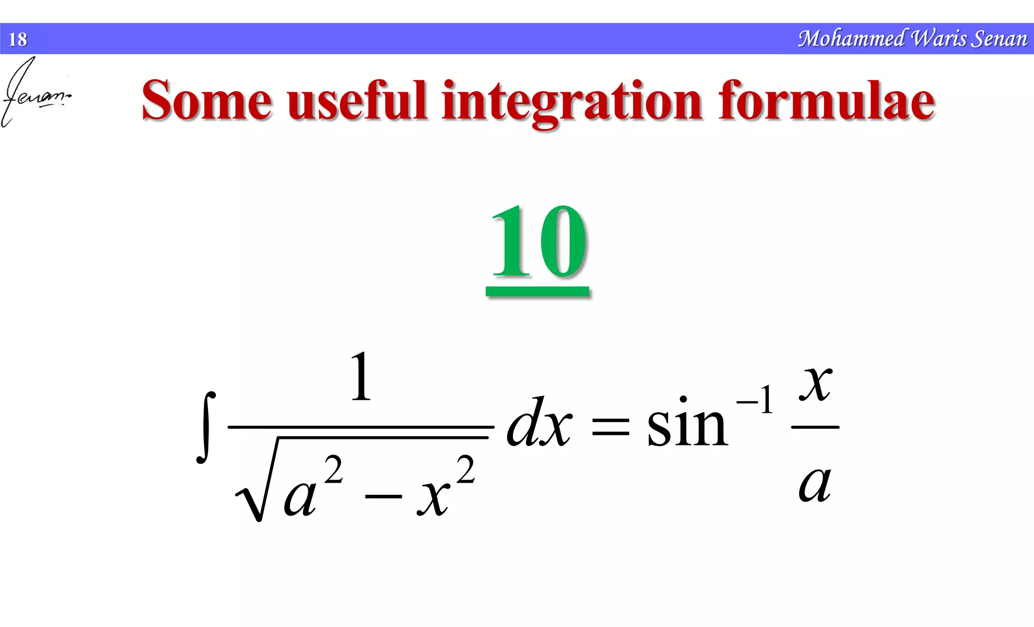 Introduction to Integral calculus | PDF