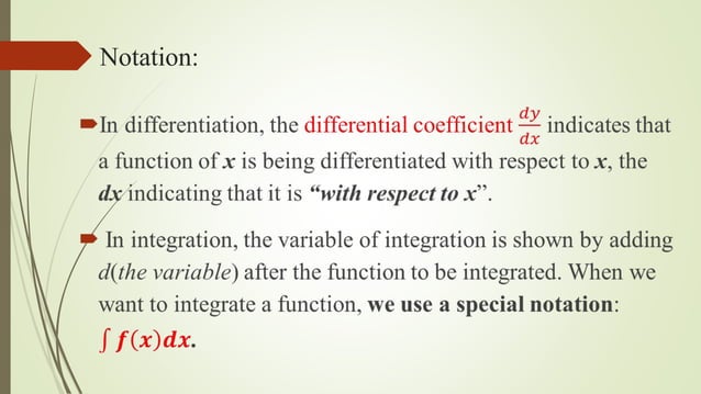 Integral calculus | PPTX | Physics | Science