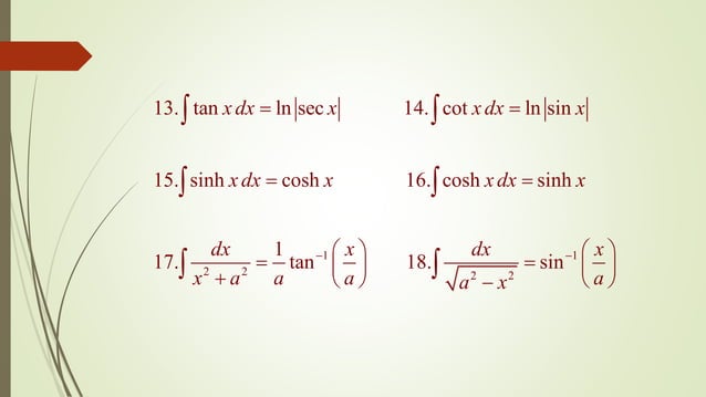 Integral calculus | PPTX | Physics | Science