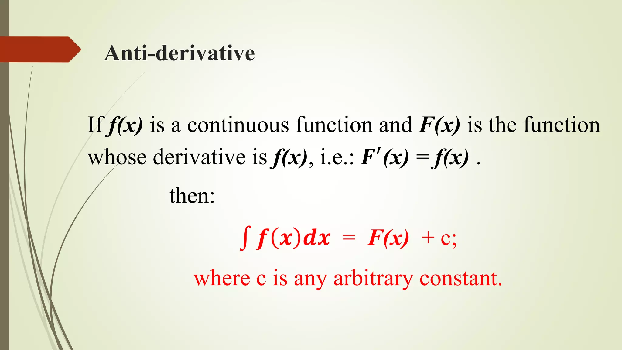 Integral calculus | PPTX