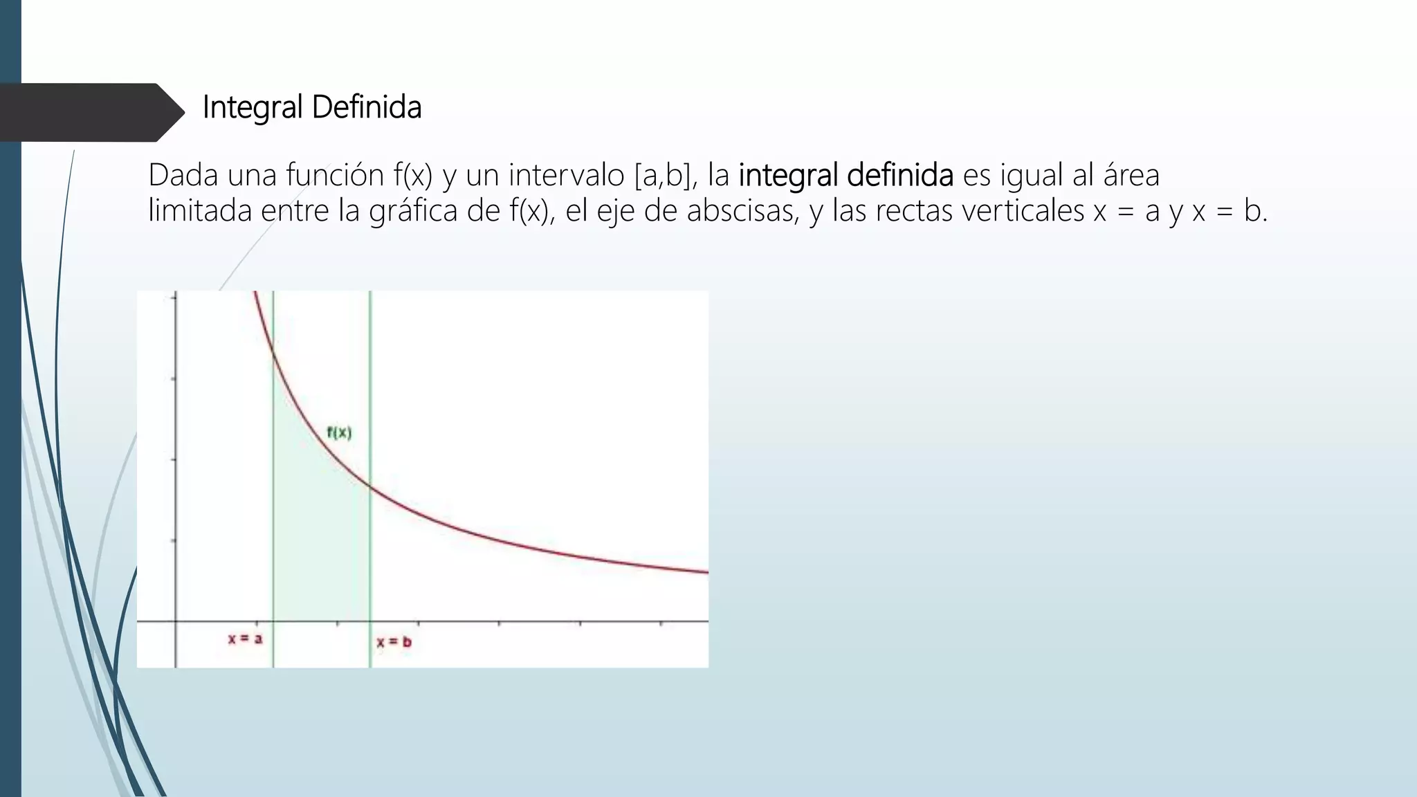 Integral definida (MATERIA SAIA) | PPTX