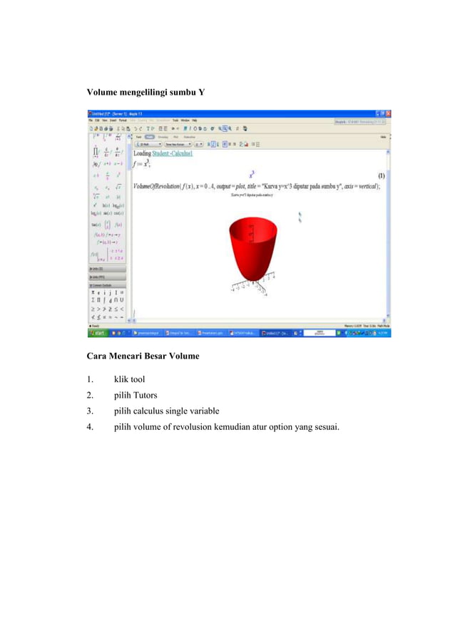 INTEGRAL menggunakan MAPLE | DOCX