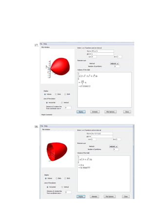INTEGRAL menggunakan MAPLE | DOCX