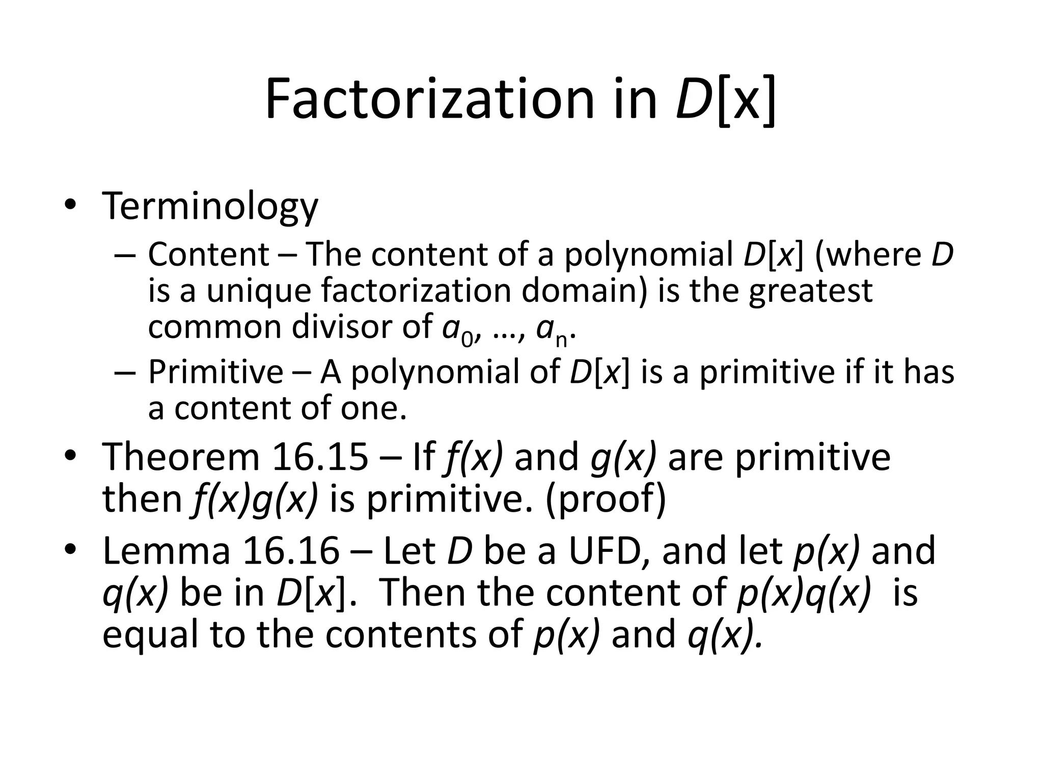 Integral Domains | PPTX