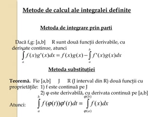 Integrale definite prezpp (2) | PPT