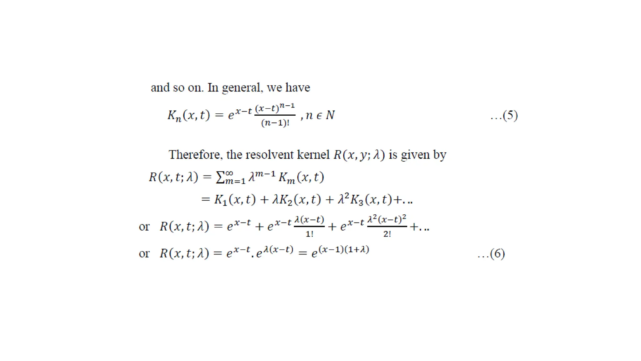 Integral Equations PPT Unit-III | PPTX