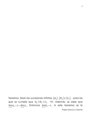 CÁLCULO INTEGRAL. CAPÍTULO 1. SUCESIONES Y SERIES | PDF