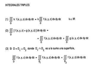 Integrales triples | PPTX