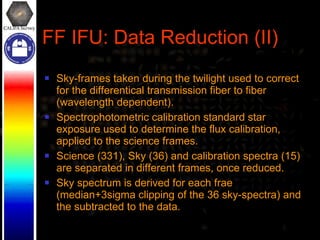 Integral field spectroscopy | PPS