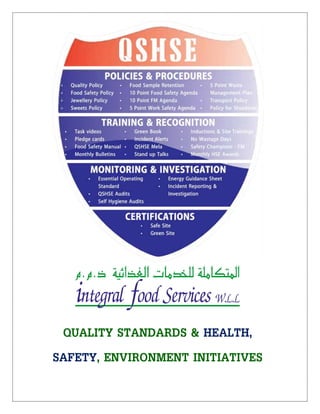 Integral Food Services W.L.L Company Profile | PDF