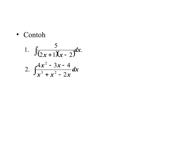 Integral Fungsi Rasional,,,,,,,,,,,,.ppt