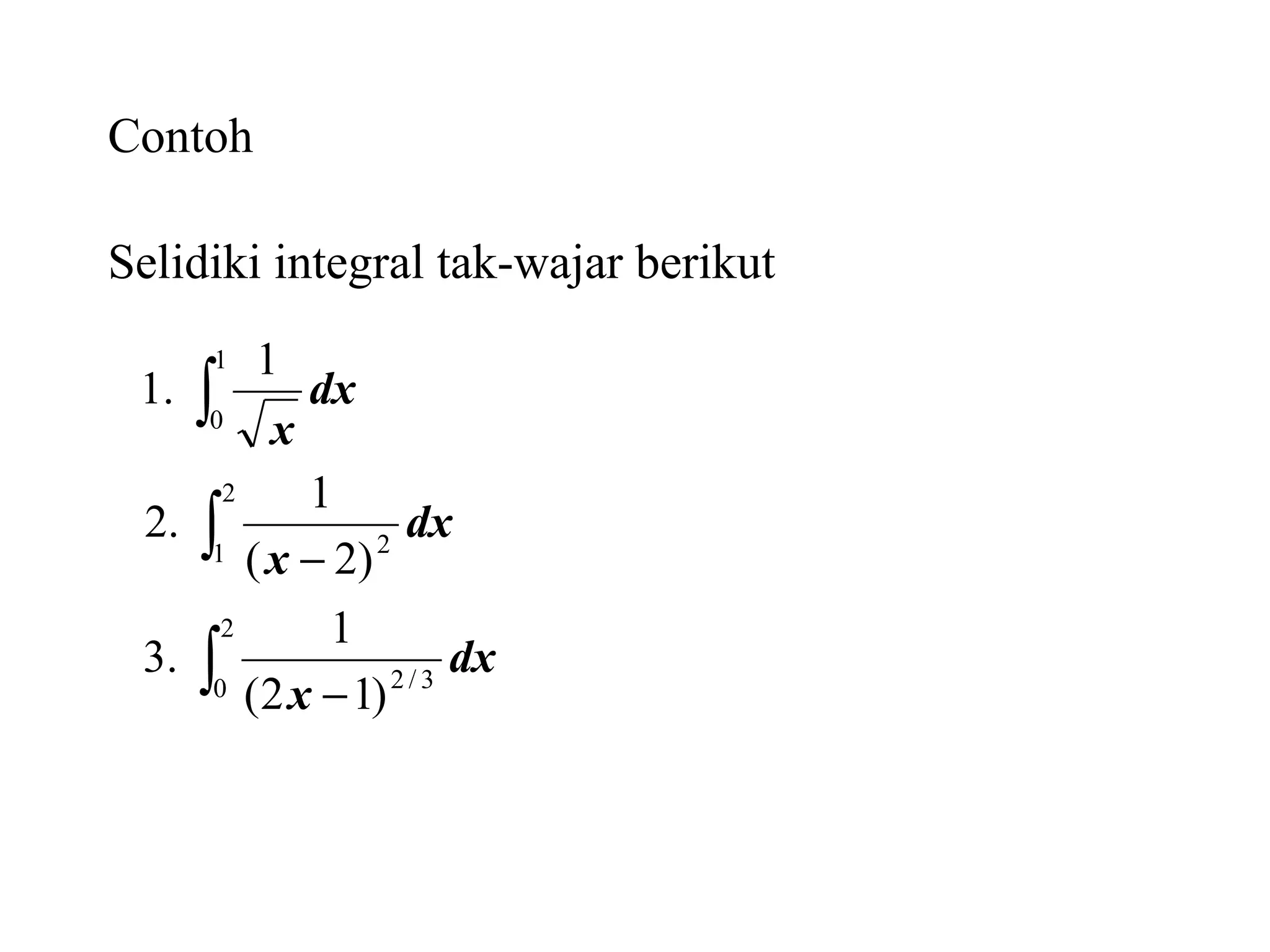 Integral fungsi rasional (2) | PPT