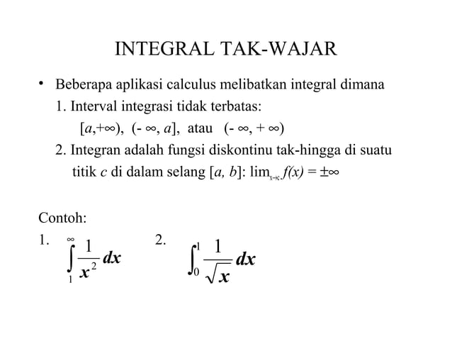 Integral fungsi rasional (2) | PPT