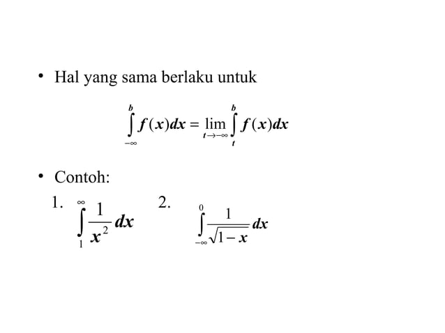 Integral fungsi rasional (2) | PPT