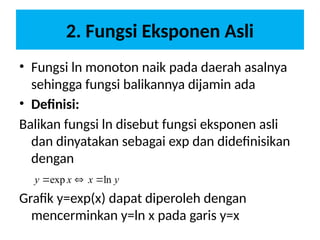 Integral Fungsi Transenden (Logaritma Eksponen).pptx