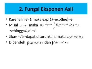 Integral Fungsi Transenden (Logaritma Eksponen).pptx