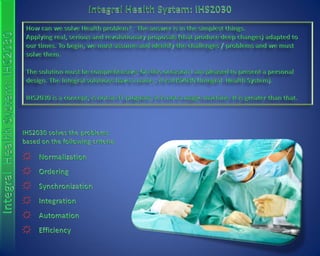Integral health 2030 | PPT